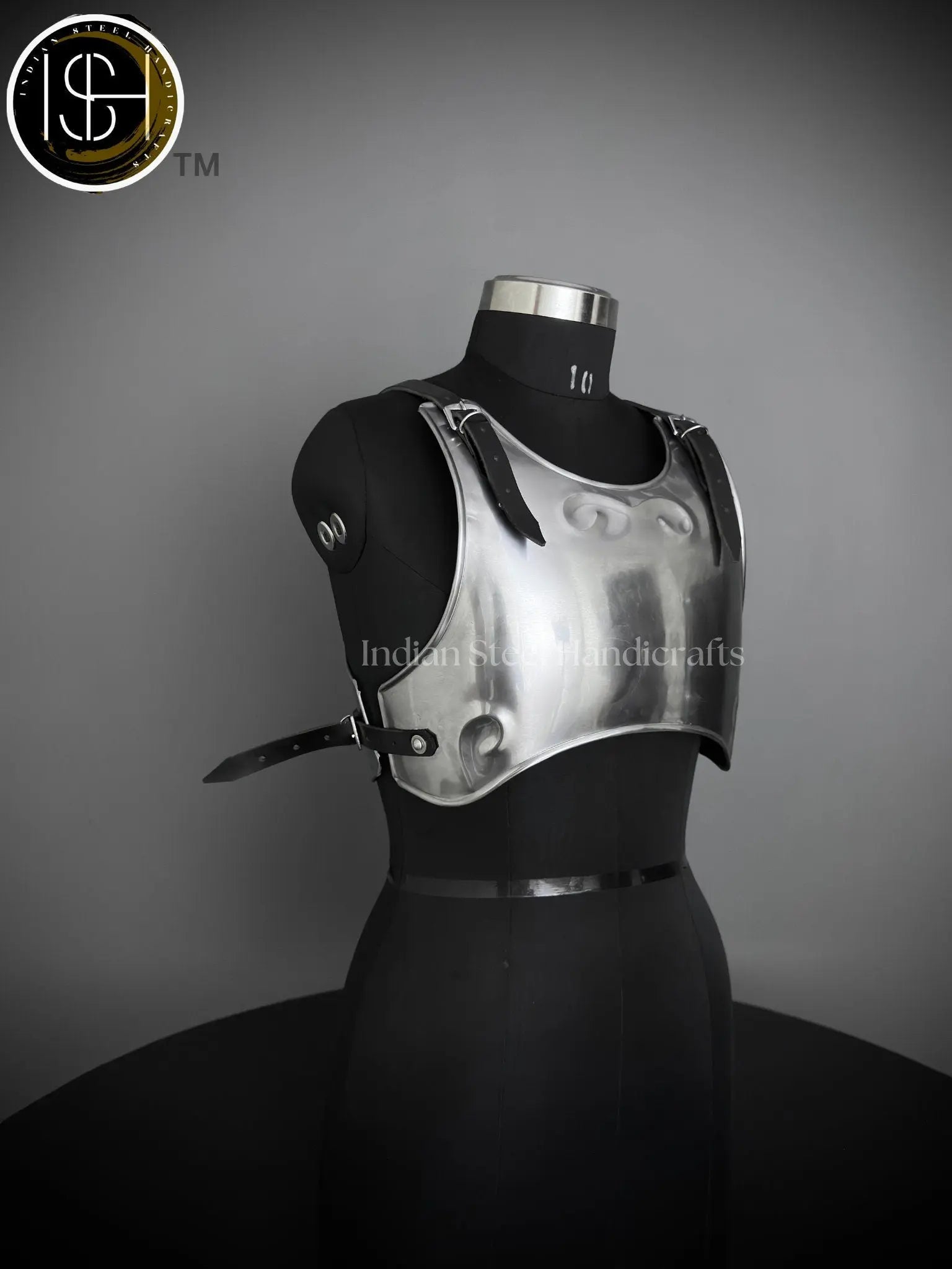 Steel Lady Cuirass Armor: Medieval Knight Cosplay - LARP SCA – ISH ...